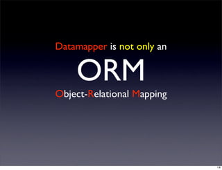 Datamapper | PPT