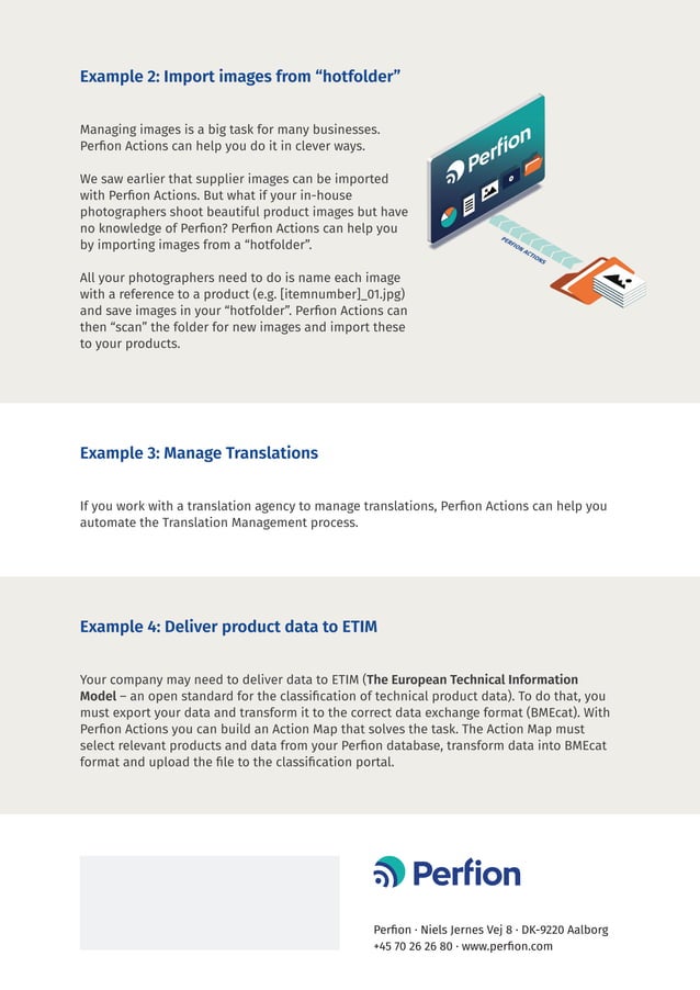 Data mapping with Perfion Actions | PDF | Web Development | Internet
