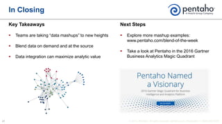 Data Mashups for Analytics | PPT