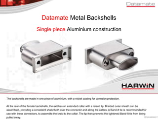 Datamate backshells PTM | PPT