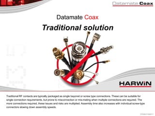 Datamate coax overview PTM | PPT