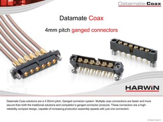 Datamate coax overview PTM | PPT
