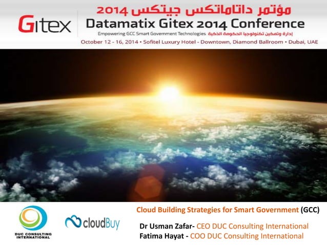Cloud Computing Best Practices Datamatix Gitex Conference Ppt