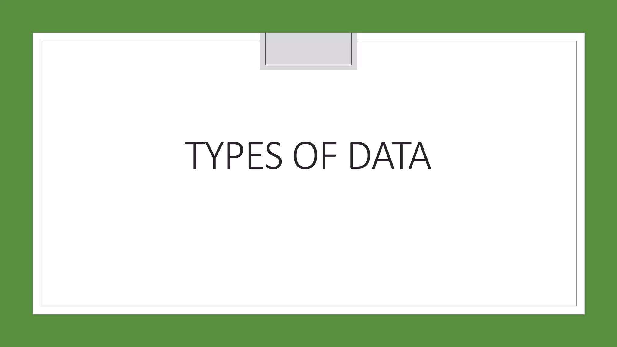 Data meaning & Tabulation | PPTX