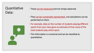 Data meaning & Tabulation | PPT