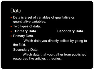 Data measurement tools | PPT