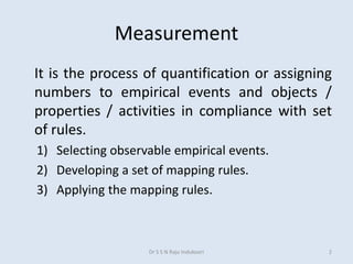 Data measurement of scale | PPT