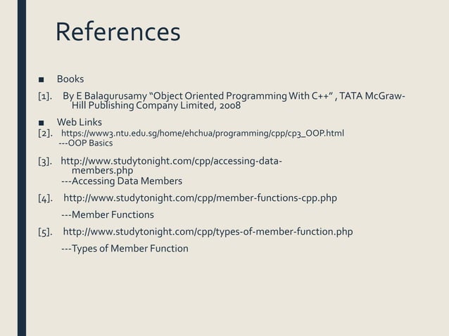 Data Members And Member Functions