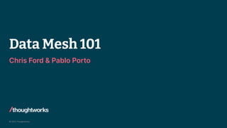 Data Mesh 101 | PDF