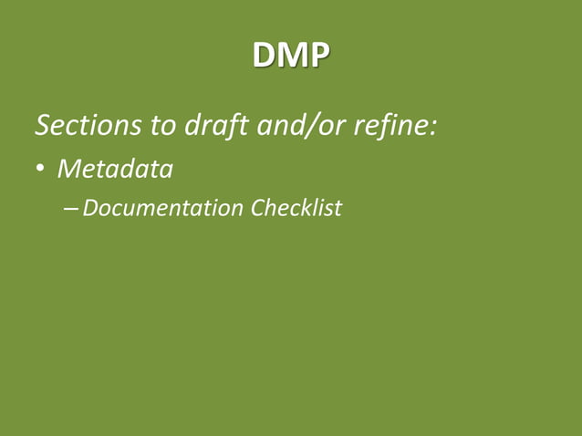 Data Management Lab: Session 2 slides | PPT