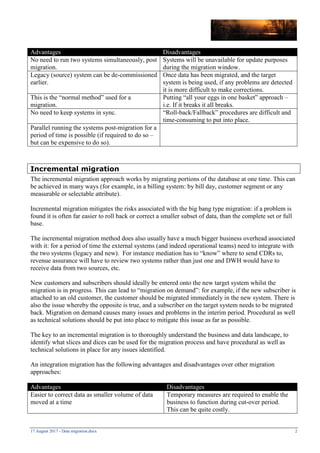 Data migration | PDF