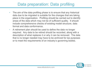 Preparing a data migration plan: A practical guide | PPTX