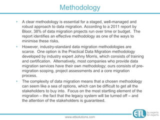 Preparing a data migration plan: A practical guide | PPTX