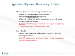 Data Migration and MDM - DMM5 | PPTX | Databases | Computer Software and Applications