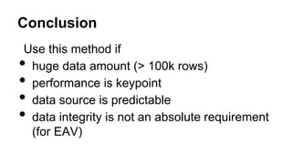 Data migration into eav model | PPT