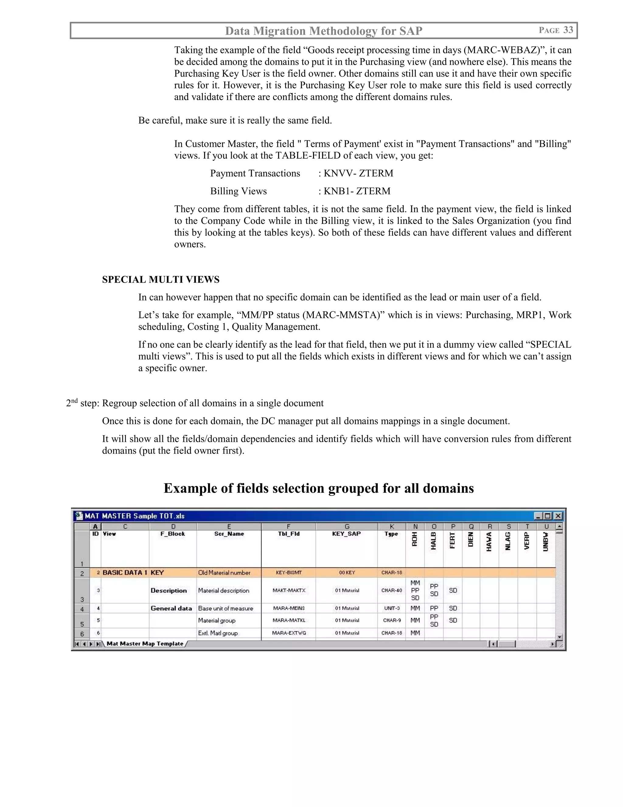 Data migration methodology for sap v2 | PDF