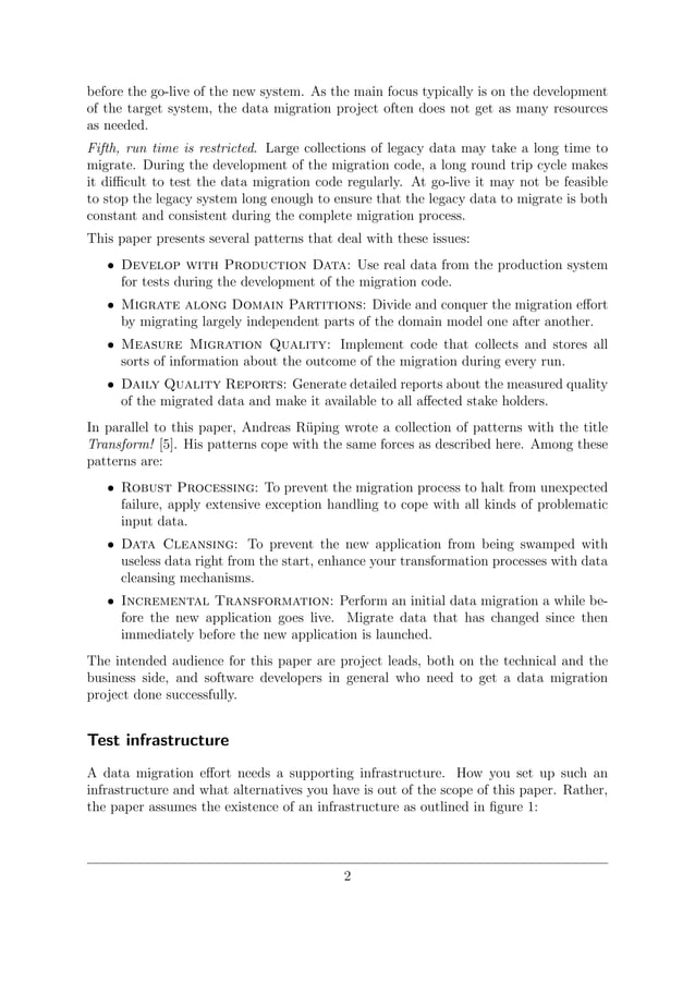 Data migration patterns special | PDF | Databases | Computer Software and Applications