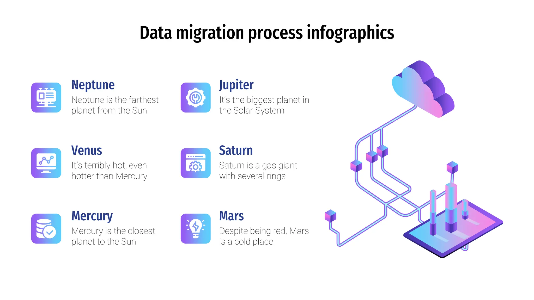 Data Migration Process Infographics by Slidesgo.pptx | Space and ...