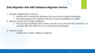 AWS Data migration services | PDF | Cloud Computing | Internet