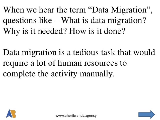 Data migration tools | PDF
