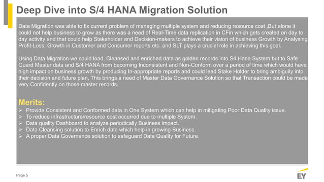Data_Migration_to_SAP_S4_HANA.pptx | Databases | Computer Software and ...