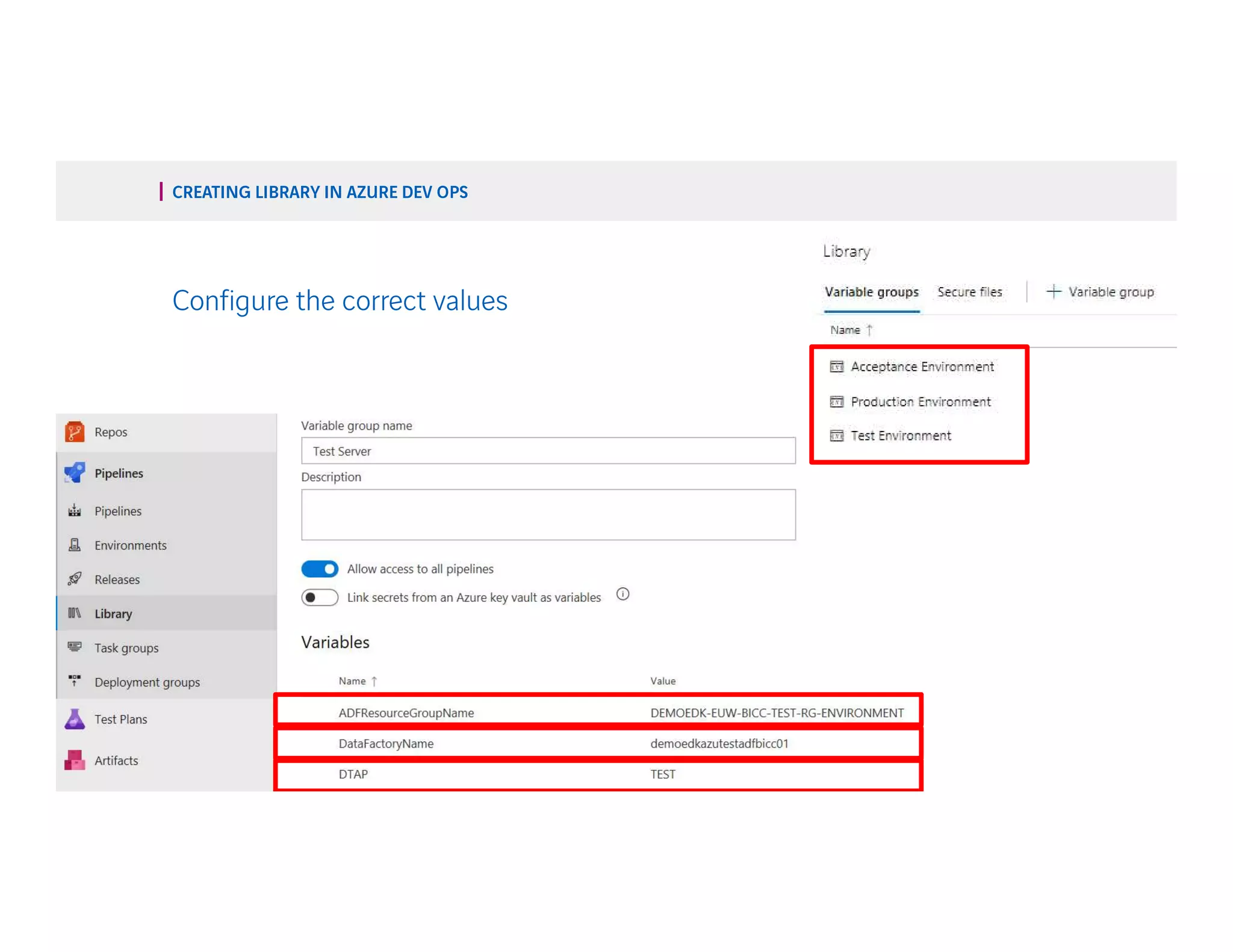 DatamindsConnect2019 Azure Key Vault, Azure Dev Ops and Azure Data Factory how do these Azure ...