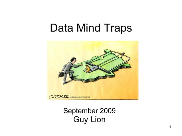 Data Mind Traps | PPT