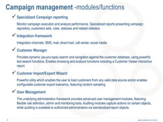 Campaign Analytics & Optimization | PDF | Computer Software and ...