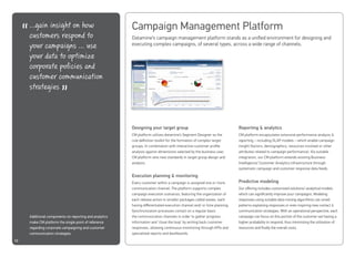 Datamine corporate profile | PDF | Databases | Computer Software and ...