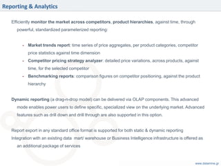 Datamine Competition Analysis, for Retailers | PPT