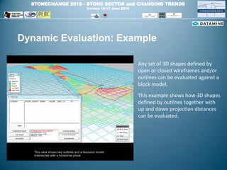 Datamine Solutions for DS and IM, mining,block | PDF | Geology | Science