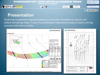 Datamine Solutions for DS and IM, mining,block | PDF | Geology | Science