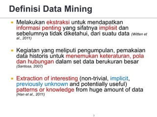 Data Mining - 1 - Pengantar.pptx