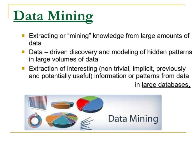 Data mining | PPT