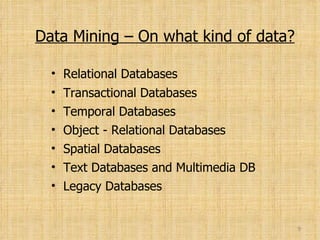 Data mining | PPT