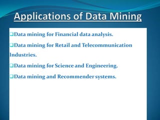 Data mining | PPT