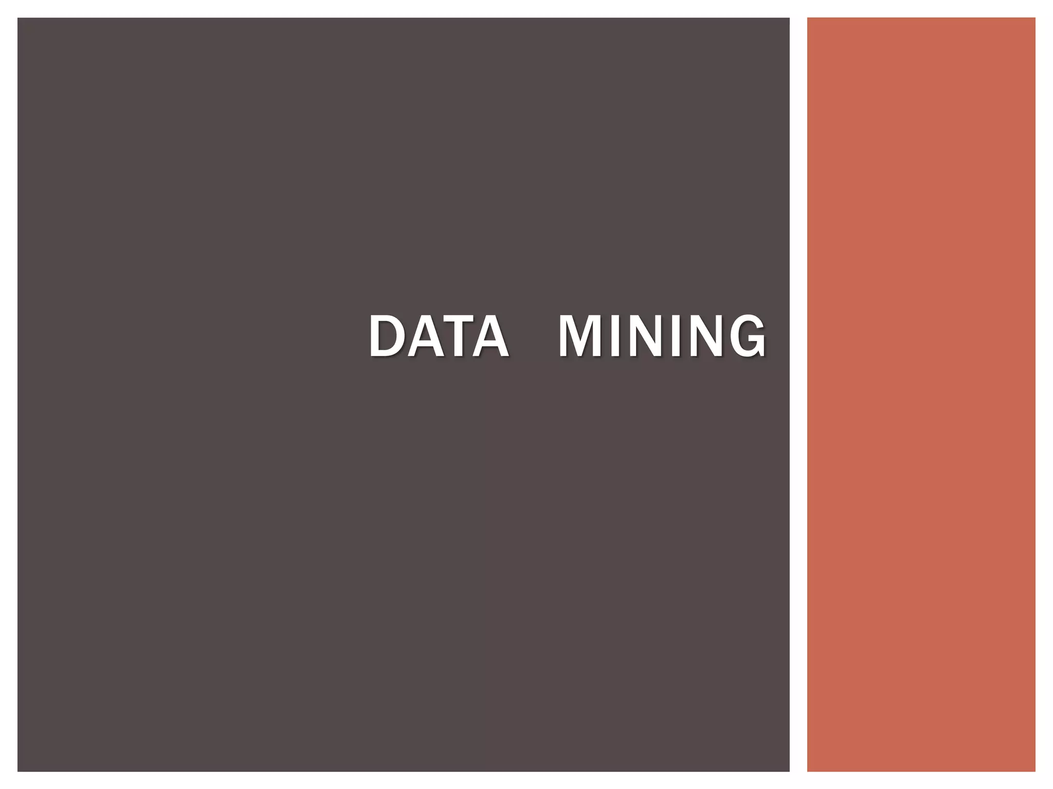 Data mining | PPT