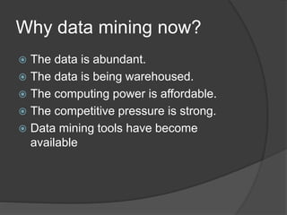 Data mining | PPT