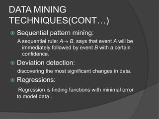 Data mining | PPT
