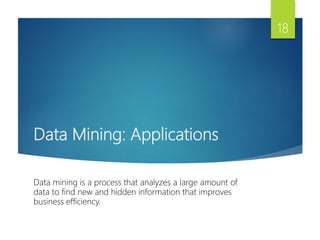 Data Mining: What is Data Mining? | PPTX