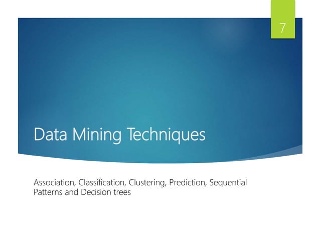 Data Mining: What is Data Mining? | PPTX