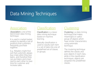 Data Mining: What is Data Mining? | PPTX