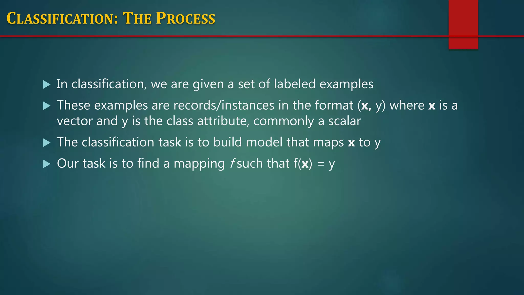Data mining , Knowledge Discovery Process, Classification | PPTX