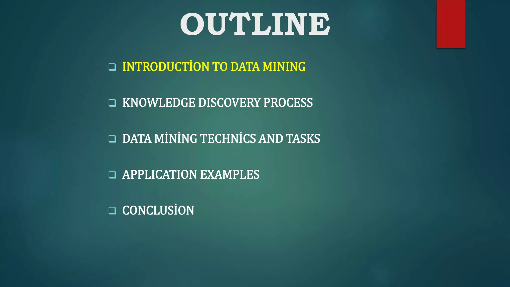 Data mining , Knowledge Discovery Process, Classification | PPTX