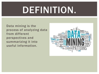 Data Mining | PPTX