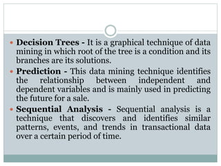 Data mining - Process, Techniques and Research Topics | PPTX