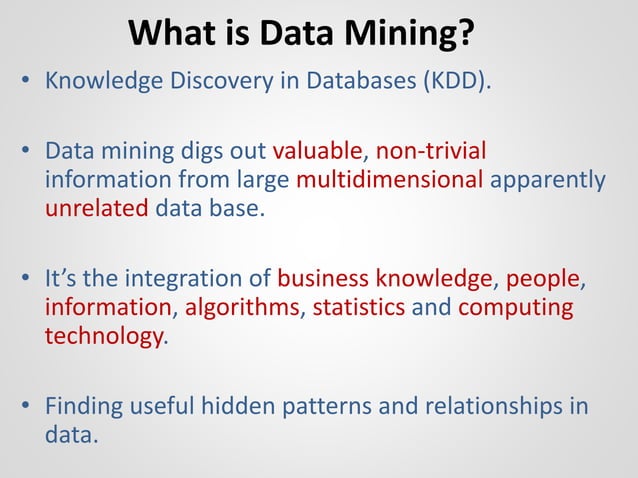 Data mining | PDF | Databases | Computer Software and Applications