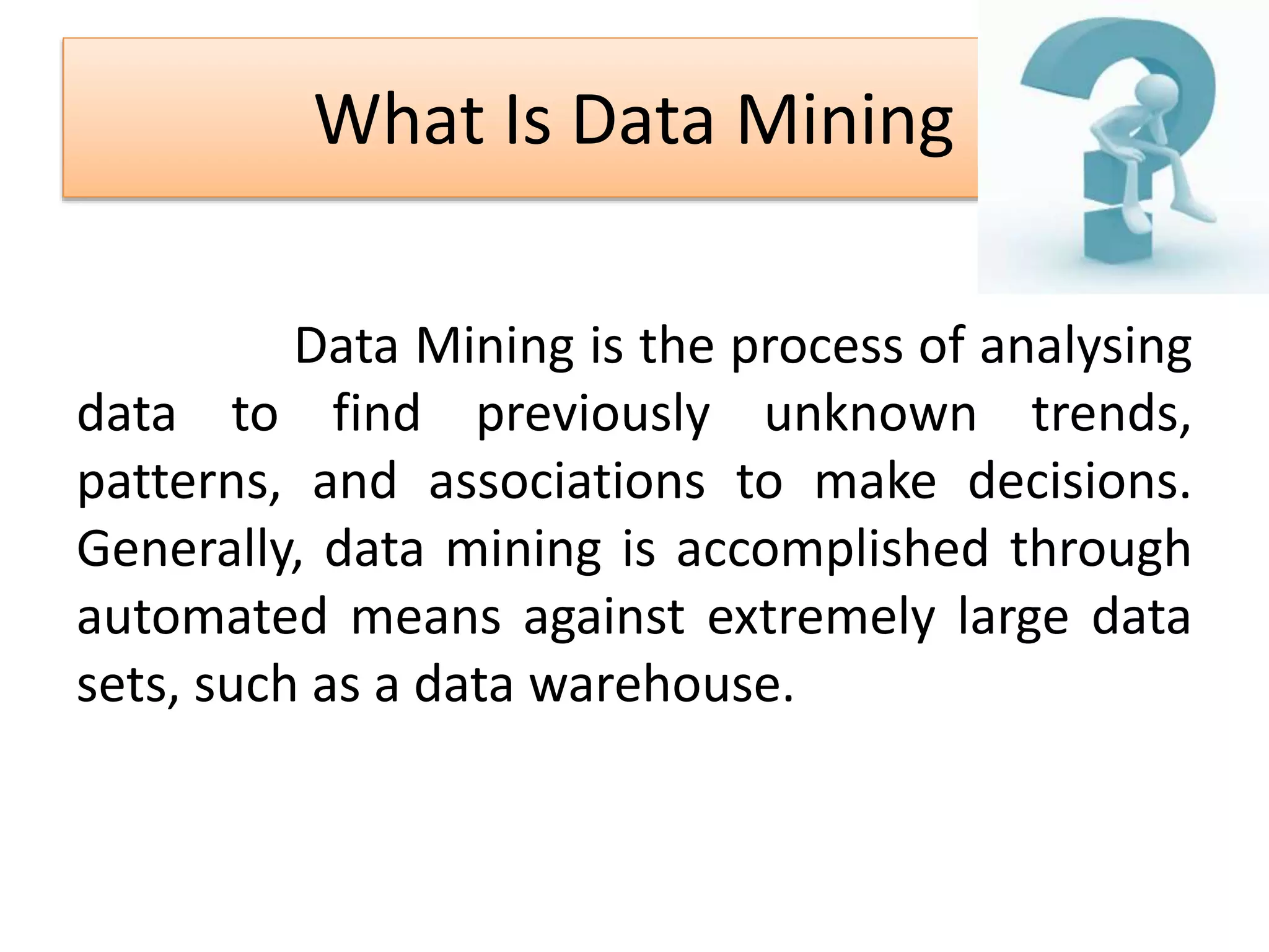 Data mining | PPT