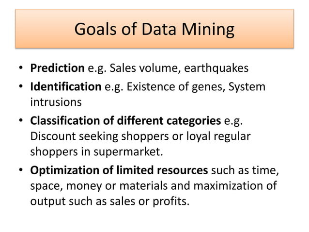 Data mining | PPT