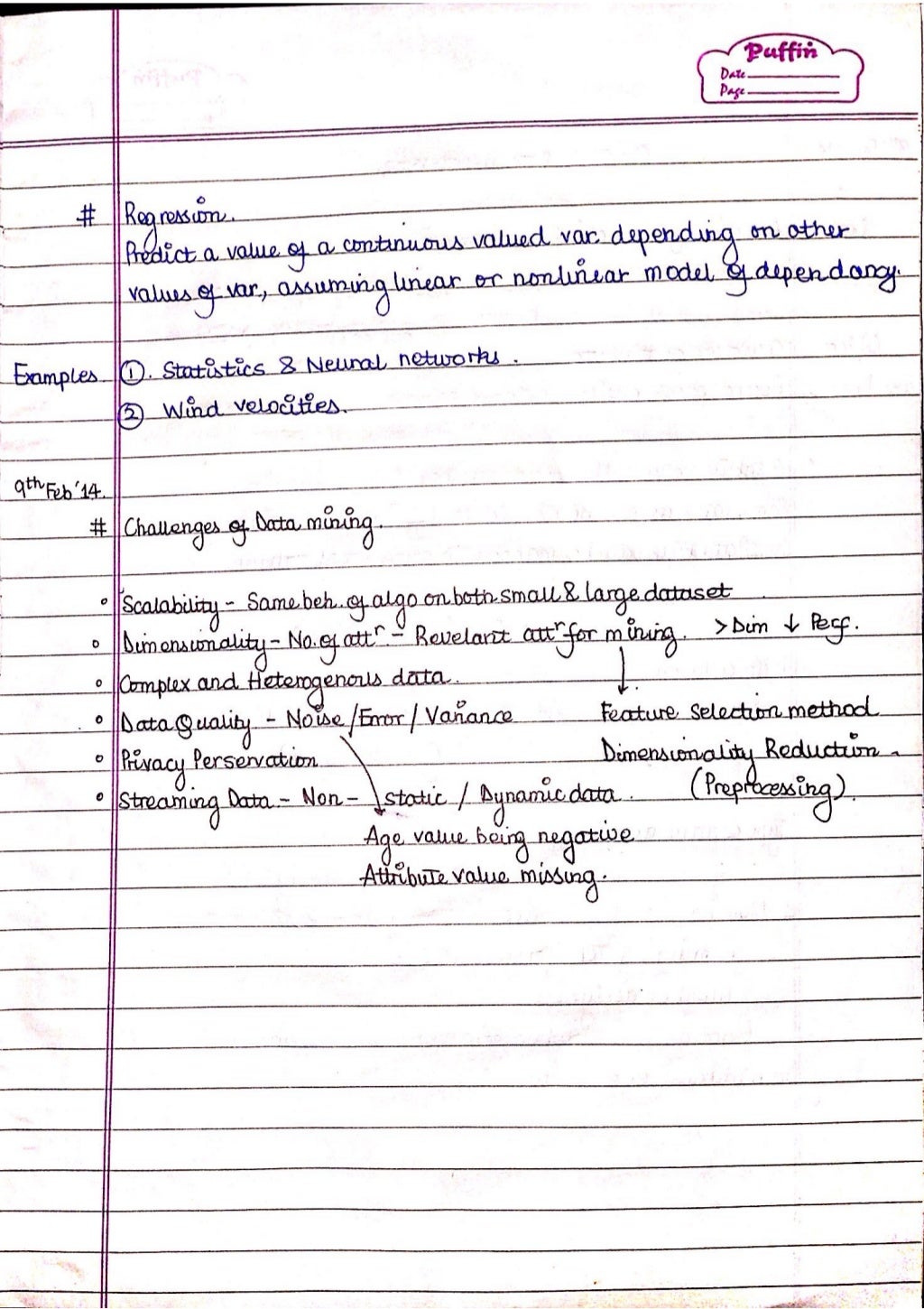 Data Mining Notes Ronak Sumbaly